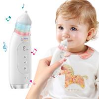 China Self Cleaning Electric Infant Nasal Aspirator Battery Operated Mucuas Extractor Sgs Standard for sale