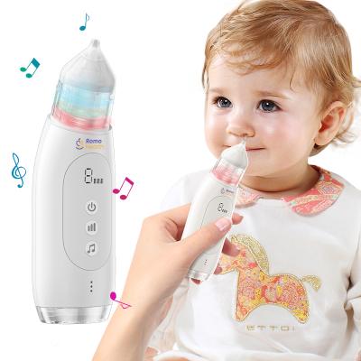 China Self Cleaning Electric Infant Nasal Aspirator Battery Operated Mucuas Extractor Sgs Standard for sale