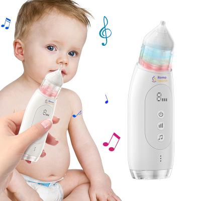 China Pediatric Electric Aspirator Nasal Cleaner For Mucus Removal Medical Grade Silicone for sale