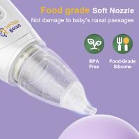 China Silicone Infant Electric Nasal Suction Pump Aspirator For Newborns Toddlers for sale