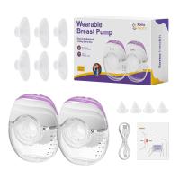 China Digital Wearable Electric Mom Breastfeeding Pump Machine Strong Suction for sale