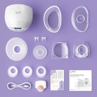 China Lightweight Travel Wearable Breast Pump Large Collection Cup For Comfortable Milk Expression for sale
