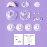China Wearable Breast Pump Electric Rechargeable Battery Operated Portable Device for Discreet Milk Expression Anytime Anywhere for sale