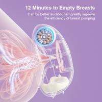 China Electric Breast Pump with Lightweight and Large Liquid Soft Flange Inserts and High Suction for sale