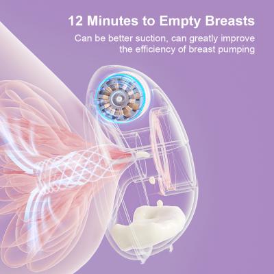 China Electric Suction Cup Baby Breast Milk Express Pump Rechargeable Battery 15W for sale