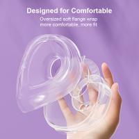 China Electric Breast Pump with Lightweight and Large Liquid Soft Flange Inserts and High Suction for sale