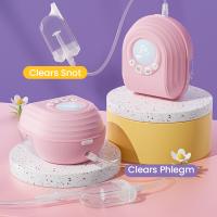 China Automatic Sputum Aspirator Nasal Snot Sucker Cleaning Device 1200mAh for sale
