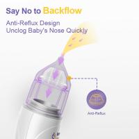 China Mucus Removal Electric Infant Nose Cleaner Nasal Aspirator Lightweight for sale