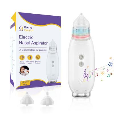 China Lightweight Hygienic Electric Snot Remover Auto Nasal Cleaner Aspirator for sale