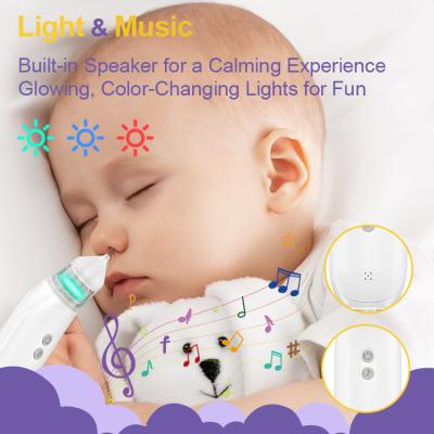 China Hypoallergenic Automatic Electric Nasal Aspirator IPX2 Waterproof For Nose Suction for sale