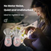 China Food-grade Silicone Manual Breast Pump, Soft and Comfortable Breast Milk Collection, Nusring Care for Breastfeeding Moms for sale