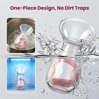 China Rigid Rubber Hands Free Breast Pump Nursing Mother Supplies OEM for sale