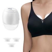 China Lightweight Travel Wearable Breast Pump Large Collection Cup For Comfortable Milk Expression for sale