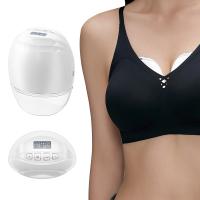 China 180ml Large Wearable Breast Pump Hands Free Electric 3 Modes 8 Levels For Mother for sale