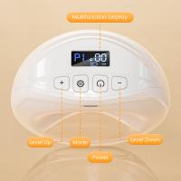 China Food Grade Silicone Milk Wearable Breast Pump Machine Independent Storing Cup for sale
