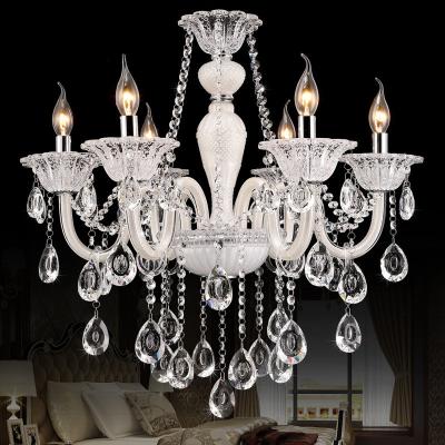 China White contemporary chandelier dining room Kitchen light fixtures (WH-CY-15） for sale