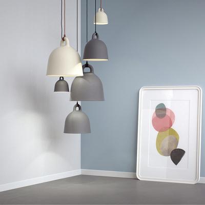 China Nordic Minimalist Creative Pot Lid Chandelier Led Restaurant Bell Pendant Lights(WH-AP-361) for sale