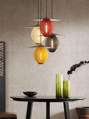 China Designer Medieval Satellite Art Decorative Pendant Lights Post-modern Metal Hanging Lamp(WH-AP-384) for sale