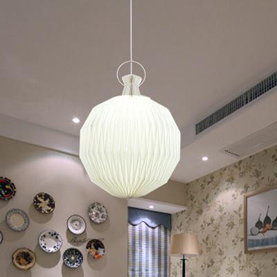 China Pineapple Pendant Light Nordic Origami Designer Light Fixture Living Room Decor Restaurant Cafe Hanglamp(WH-AP-385) for sale