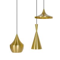 China Golden Aluminum Pendant Lights Indoor Lighting Shade Luminaire Gold Pendant lamp(WH-AP-390) for sale