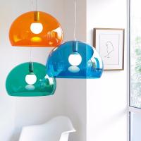 China Art Decor Dining room Bedroom Study Unique Creative Simple Glass FL/Y pendant lamp(WH-GP-121) for sale
