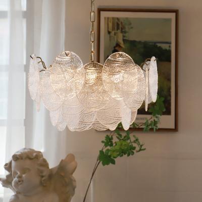 China Modern Frosted Diamond Glass Chandelier Luxury Lustre Lighting（WH-CY-251） for sale