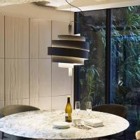 China Nordic Spiral Pendant Light Creative Design for Dining Room Bedroom Led Piola Pendant Lamp（WH-AP-399） for sale