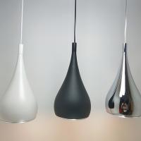 China Modern Metal Pendant Light White/Black/Silver Kitchen Restaurant Spinning BH1 Pendant Light（WH-AP-407） for sale