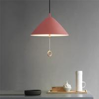 China Designer Pendant Light Dinning Room Lights Bedroom Bedside Macaron series Cone Pendant Lights（WH-AP-404） for sale