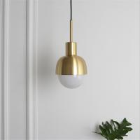 China Modern Creative Metal Pendant Lights Golden For Living Room Bedside NIKU PENDANT LAMP（WH-AP-424） for sale
