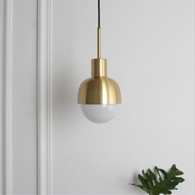 China Modern Creative Metal Pendant Lights Golden For Living Room Bedside NIKU PENDANT LAMP（WH-AP-424） for sale
