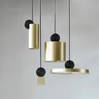 China Postmodern gold pendant lamps creative Nordic living room  restaurant designer light  model room pendant lamp(WH-AP-111 for sale