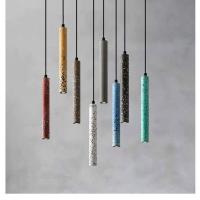 China Modern Designer Long Pendant Light Restaurant Bedroom living room BANG Concrete Pendant Lamp（WH-AP-434） for sale