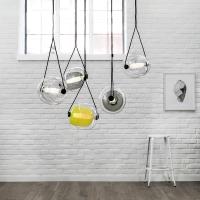 China Modern Colorful Glass Led Pendant Light Design Restaurant Kitchen Capsula Pendant light（WH-AP-445） for sale