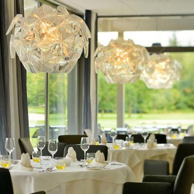 China Modern Creative Pendant Light Laser Shell Lights Living Room Dining Room Hope Pendant Lamp（WH-AP-447） for sale