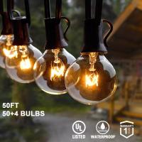 China Festoon Pendant Lamp Christmas New Year Wedding Garden Backyard G40 Outdoor String Lights（WH-AP-451） for sale