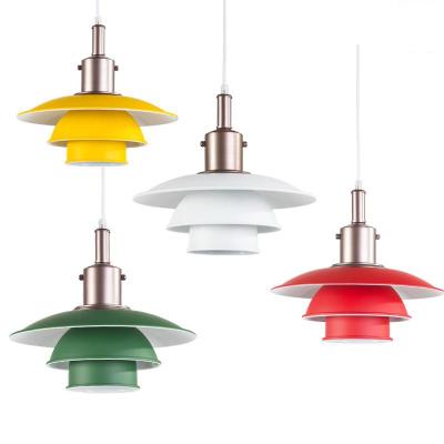 China Nordic Designer Pendant Lights Colorful Aluminum Kitchen Loft Living Room PH Pendant lamp（WH-AP-453） for sale