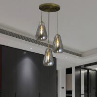 China Modern Creative Glass Pendant Lamp E14 For Bedroom Cofe Bar Anoli Pendant Lamp（WH-AP-471） for sale