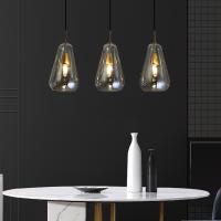 China Modern Creative Glass Pendant Lamp E14 For Bedroom Cofe Bar Anoli Pendant Lamp（WH-AP-471） for sale