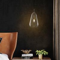 China Modern Creative Glass Pendant Lamp E14 For Bedroom Cofe Bar Anoli Pendant Lamp（WH-AP-471） for sale