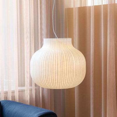 China Nordic Silk Pendant Lights Creative Spherical Lamps for Living Room Bar Strand pendant Lamp（WH-AP-459） for sale