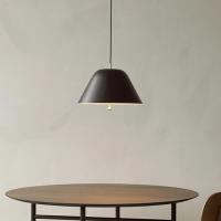 China Nordic Bedroom Round Green Black Pendant Lights Danish Retro Levitate pendant Light（WH-AP-462） for sale