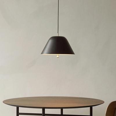 China Nordic Bedroom Round Green Black Pendant Lights Danish Retro Levitate pendant Light（WH-AP-462） for sale
