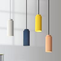China Modern colour Minimalism Pendant Light Led Bedside Restaurant Bar Donna 7 pendant Lamp（WH-AP-464） for sale