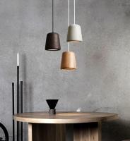 China Nordic Small Chandelier Spotlight Wooden Bedroom bedsideDining Room Works Material Pendant Lamp（WH-AP-479） for sale