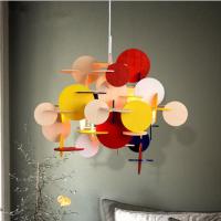 China Nordic plastic DIY multi color Pendant Light Bedroom Living room Kids room Bau Pendant Lamp（WH-AP-480） for sale