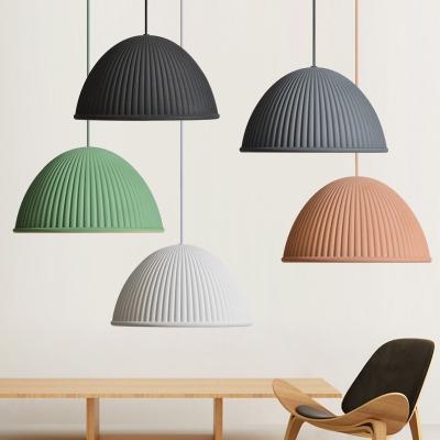 China Modern Led Resin Pumpkin Pendant Lights design dining room Bedroom Under the Bell pendant Lamp（WH-AP-470） for sale