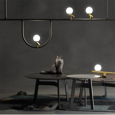 China Nordic lustre metal Designer bird Pendant light art dining room office  Yanzi Pendant Lamp(WH-GP-155) for sale