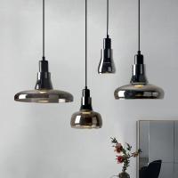 China Modern Smoky Glass Pendant Lights Kitchen Cafe Bar Dining Room Home Shadows Pendant Lamp(WH-GP-157) for sale