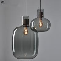 China Modern Artistic Creative Colorful Glass Pendant Lights Dining Room Awa Large Pendant Lamp(WH-GP-163) for sale